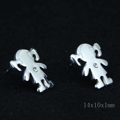 China Classic 316L Stainless Steel Fashion Jewelry Earrings Studs Earrings LES92 for sale