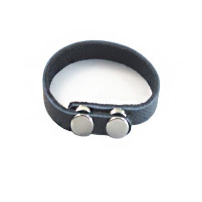 China Europ American Fashion Trendy Stainless Steel Geniune PU Leather Bracelet Bangle LBL226 for sale