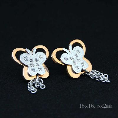 China Classic 316L Stainless Steel Fashion Jewelry Earrings Studs Earrings LES141 for sale