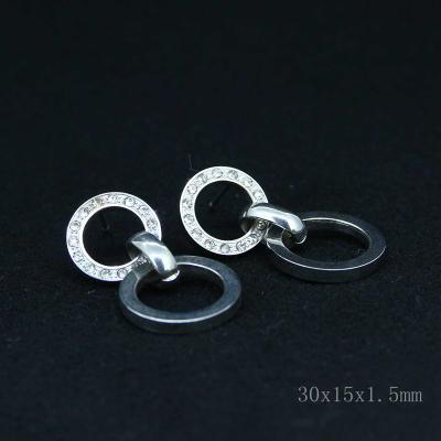 China Classic 316L Stainless Steel Fashion Jewelry Earrings Studs Earrings LES136-1 for sale