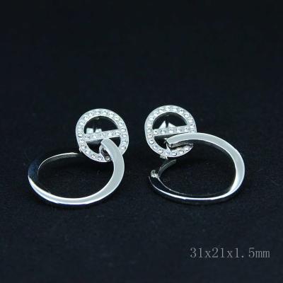 China Classic 316L Stainless Steel Fashion Jewelry Earrings Studs Earrings LES137-1 for sale