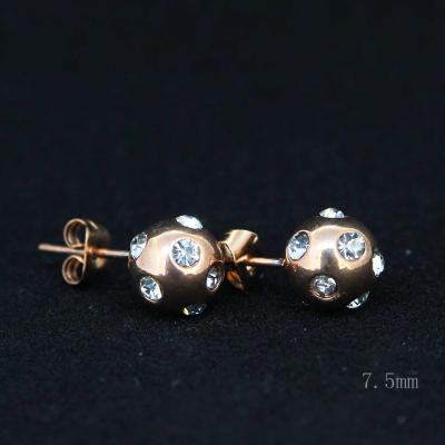 China Classic 316L Stainless Steel Fashion Jewelry Earrings Studs Earrings LES114-2 for sale