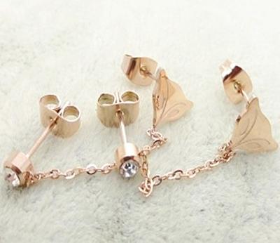 China Classic 316L Stainless Steel Fashion Jewelry Earrings Studs Earrings LES166 for sale