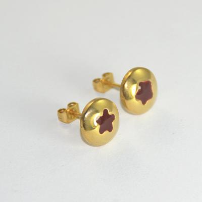 China Classic 316L Stainless Steel Fashion Jewelry Earrings Studs Earrings LES187-3 for sale