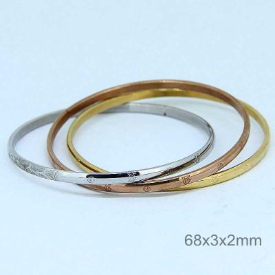 China Top Fashion Super Quality 316L Stainless Steel Bracelet Bangle LBX22 for sale