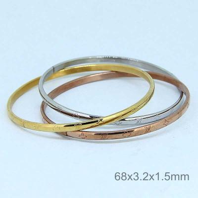 China Top Fashion Super Quality 316L Stainless Steel Bracelet Bangle LBX24 for sale
