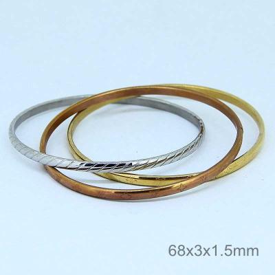 China Top Fashion Super Quality 316L Stainless Steel Bracelet Bangle LBX45 for sale