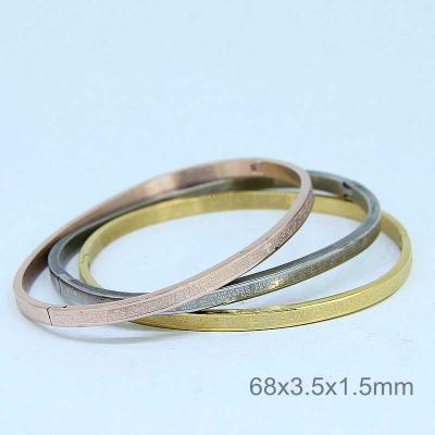 China Top Fashion Super Quality 316L Stainless Steel Bracelet Bangle LBX70 for sale