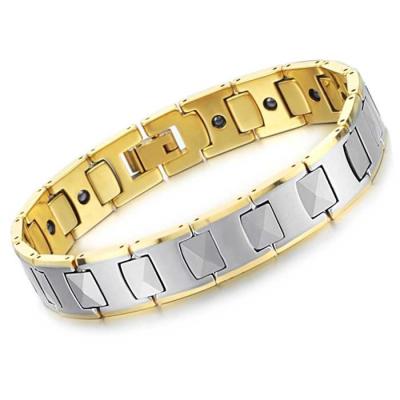 China New Super Fashion Tagor Jewelry Factory Ceramic Tungsten Series Bracelet TYWB059 for sale