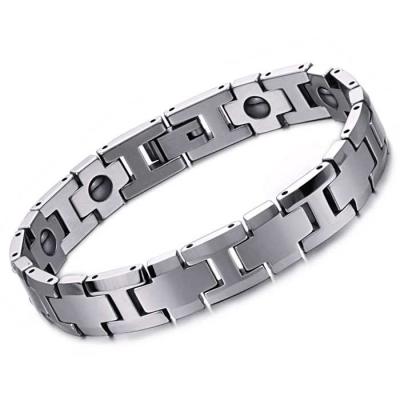 China New Super Fashion Tagor Jewelry Factory Ceramic Tungsten Series Bracelet TYWB065 for sale