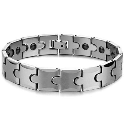 China New Super Fashion Tagor Jewelry Factory Ceramic Tungsten Series Bracelet TYWB066 for sale