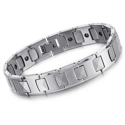 China New Super Fashion Tagor Jewelry Factory Ceramic Tungsten Series Bracelet TYWB078 for sale