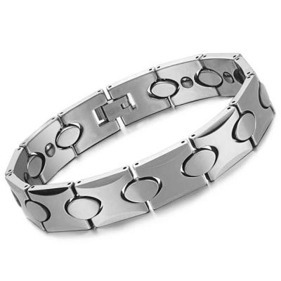 China New Super Fashion Tagor Jewelry Factory Ceramic Tungsten Series Bracelet TYWB082 for sale