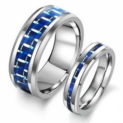 China New Super Fashion Tagor Jewelry Factory Ceramic Tungsten Series Ring TYWR005 for sale