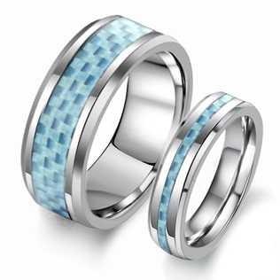 China New Super Fashion Tagor Jewelry Factory Ceramic Tungsten Series Ring TYWR007 for sale