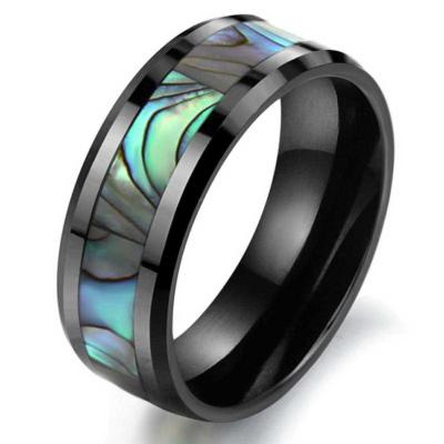 China New Super Fashion Tagor Jewelry Factory Ceramic Tungsten Series Ring TYWR040 for sale