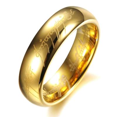 China New Super Fashion Tagor Jewelry Factory Ceramic Tungsten Series Ring TYWR052 for sale