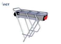 China 42V 12Ah Electric Bicycle Battery With Back Rack / Aluminum Case CE Approved for sale