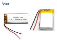 China 800mAh Power Tool Battery / 3.7 V Rechargeable Lithium Battery Size 8*20*51.5 mm for sale