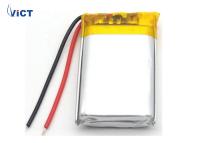 China 800mAh Power Tool Battery / 3.7 V Rechargeable Lithium Battery Size 8*20*51.5 mm for sale