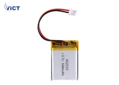 China 3.7V 500mAh Power Tool Battery Ultra Safety Small Lithium Polymer Battery for sale