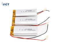 China High Power 3.7 V Lithium Polymer Battery 1000 MAh Rated Capacity Dimension 10*20*50 mm for sale