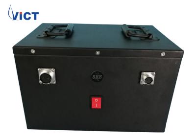 China 13.4KWH UPS Battery Pack , 48V Lifepo4 Battery With BMS / Metal Case for sale