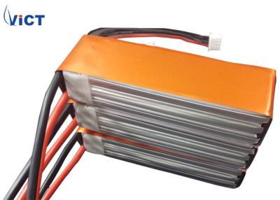 China 11.1V 10Ah Lithium Battery Pack High Power 3S 25C For Aircraft , RC Battery for sale
