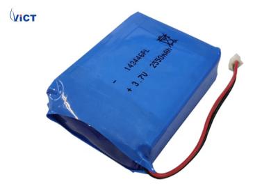 China Low Temperature Multi Polymer Lithium Ion Battery Pack Rechargeable 3.7V 2550mAh for sale