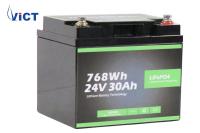 China 4500 Cycles 24V 30Ah LiFePo4 Battery Pack For Golf Cart for sale