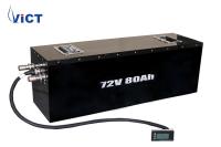 China 72V 80Ah Golf Cart Lithium Polymer Battery Pack IP65 With Iron  Case for sale