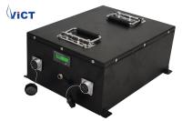 China 48V 220Ah AGV Li Ion Battery With RS232 RS485 CANC URAT Communication Interface for sale