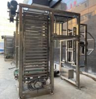 China Semi Automatic Trolley Loader Unloader System for Industrial Baking Lines with Compact Design for sale