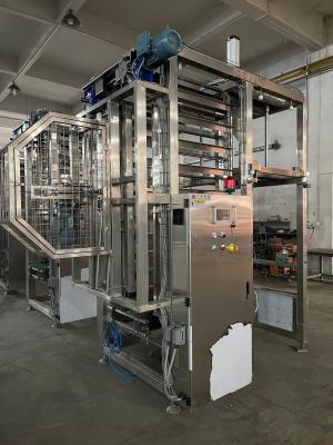 China Semi Automatic Trolley Loader Unloader System for Industrial Baking Lines with Compact Design for sale