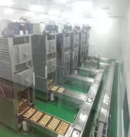 China ISO 9000 Semi Automatic Moon Cake Production Line with 3-Section Tunnel Oven and Egg Brushing System for sale