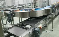 China ISO 9000 Semi Automatic Moon Cake Production Line with 3-Section Tunnel Oven and Egg Brushing System for sale