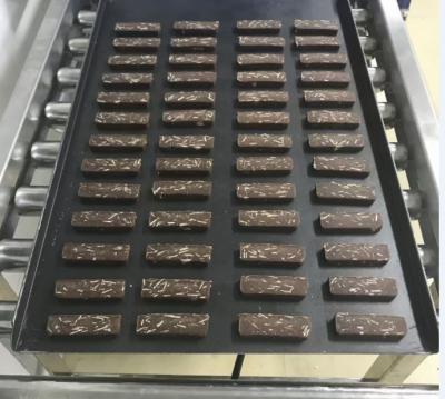 China 1.2M Width Automated Cookie Production Line with PLC Touch Screen Control and Tunnel Oven for sale