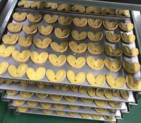 China PLC Touch Screen Cookie Depositor Machine 1.2M Width Single Color with Adjustable Speed and Thickness Control for sale
