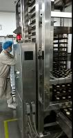 China Semi Auto Bread Production Line Trolley Loader Unloader Tunnel Oven 380V for sale