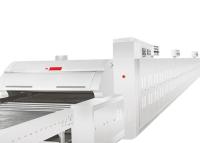 China SAIMAI LPG Gas Heating Slat Band Transport Bakery Tunnel Oven 380V 200-400°C for sale