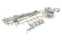 China Multi-Step Proofer Delidding Automatic Toast Production Line with Tunnel Oven and Spiral Cooler for Bread Manufacturing for sale