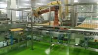 China Robot Depanner Continuous Hygiene Automatic Bread Production Line 200-600 kg/h for sale
