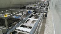 China CE Certified Automatic Bread Production Line with 2m Tunnel Oven Sections and Spiral Cooling Tower for sale