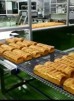 China Fully Automatic Toast Bread Production Line 1000KG/H Capacity with Tunnel Oven and Spiral Cooling System for sale