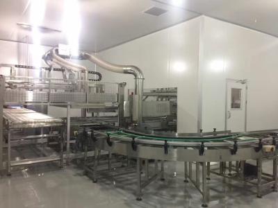 China SUS304 Trolley Loader Unloader Toast Bread Production Line with Tunnel Oven and Multi-Step Proofer for sale
