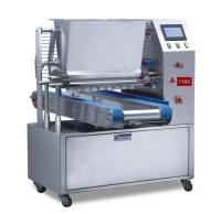 China PLC Touch Screen 1.2M Width Single Color Cookie Depositor with Automated Production Line and Tunnel Oven for sale