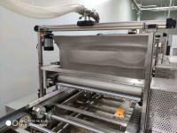 China CE Certified 300kg/h Automatic Cake Production Line with 25cm Insulation Tunnel Oven for Custard and Mini Bar Cakes for sale