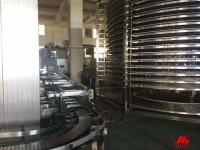 China ISO Food Safety Double Spiral Baking Cooling Towers - Custom Sizes with SEW Motors & Stainless Steel Construction for sale
