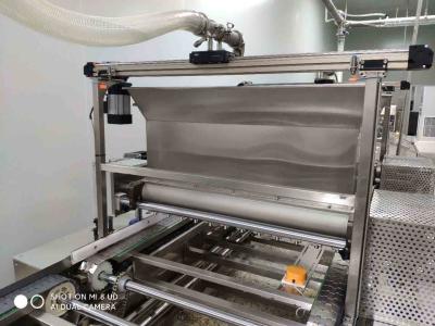 China 220V Automatic Layer Cake Depositor Machine with Customizable Filling Width for Sponge Cake Production for sale