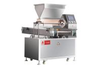 China 220V Automatic Layer Cake Depositor Machine with Customizable Filling Width for Sponge Cake Production for sale